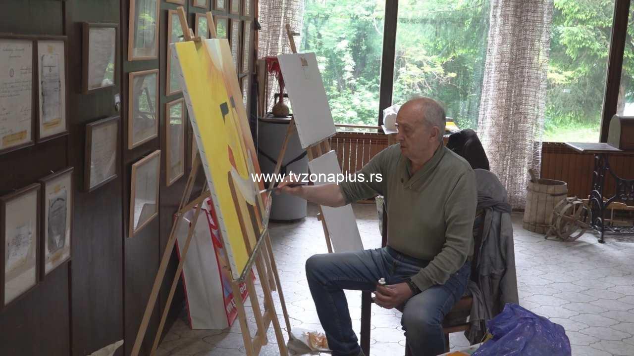 POČELA LIKOVNA KOLONIJA “PROLEĆE RIBARSKE BANJE” | TV ZONA PLUS - HD